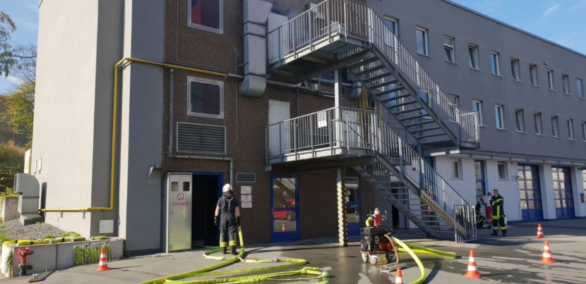 Feuerwehrausbildung im Brandhaus – Freiwillige Feuerwehr Ochtrup